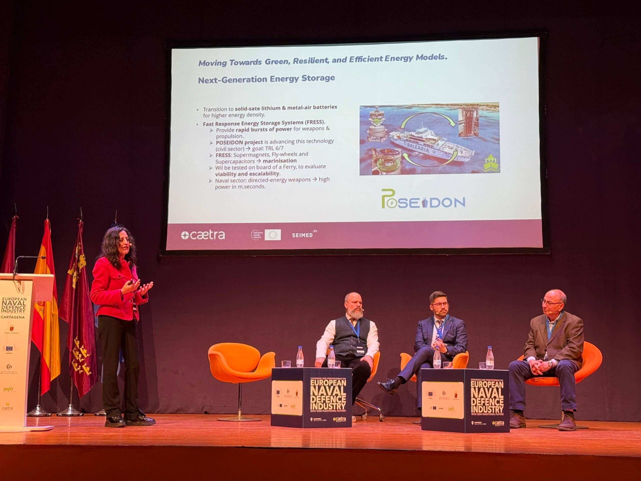 POSEIDON showcases dual-use energy storage solutions at European Naval ...